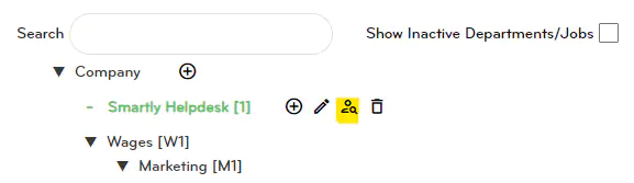 Smartly | Bulk updating employees' departments or cost centre